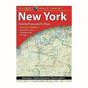 Delorme New York Atlas & Gazetteer (New York State Atlas & Gazetteer)
