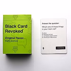 Black Card Revoked: Third Edition - Black Culture Trivia Game as Seen in Target and on B.E.T | Laugh Out Loud Card Game for Adults | Fun for The Cookout, Game Night & All of The Holidays