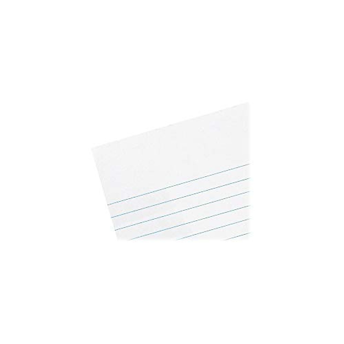 Pacon Composition Paper, 8.5 X 11, Wide/legal Rule, 500/pack,White