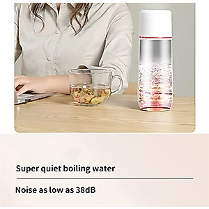 Portable Small Electric Kettle, Mini Travel Electric Tea Kettle, 3-in-1 Portable Water Boiler Kettle