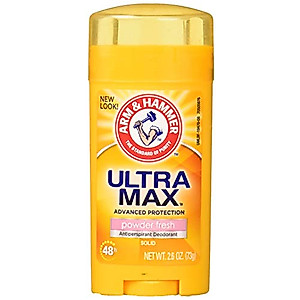 Arm and Hammer Ultramax Deodorant and Antiperspirant - Powder Fresh, 2.60 Ounce (Pack of 4)