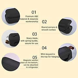 Ailgely Mini Bag Sealer, 2 In 1 Portable Heat Sealer and Cutter,Handheld Heat Vacuum Sealer,for Snack Plastic Fresh Bags Cookies Food Storage (Battery No Included)