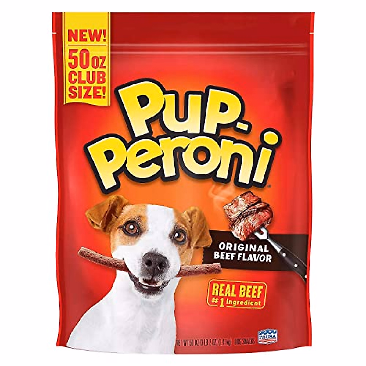 Europe Standard Pup-Peroni Dog Snacks Original Beef Flavor, 50 oz.