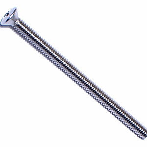 Hard-to-Find Fastener 014973449070 Phillips Oval Machine Screws (2 Piece), 1/4-20 x 4"