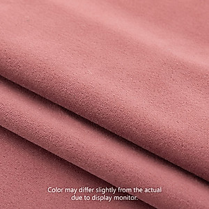 DUHOME Velvet Accent Chair, Armless Slipper Chair, Vanity Chairs Makeup Chair with Back, Upholstered Sofa Chair with Golden Legs Barrel Chair for Living Room, Bedroom Pink