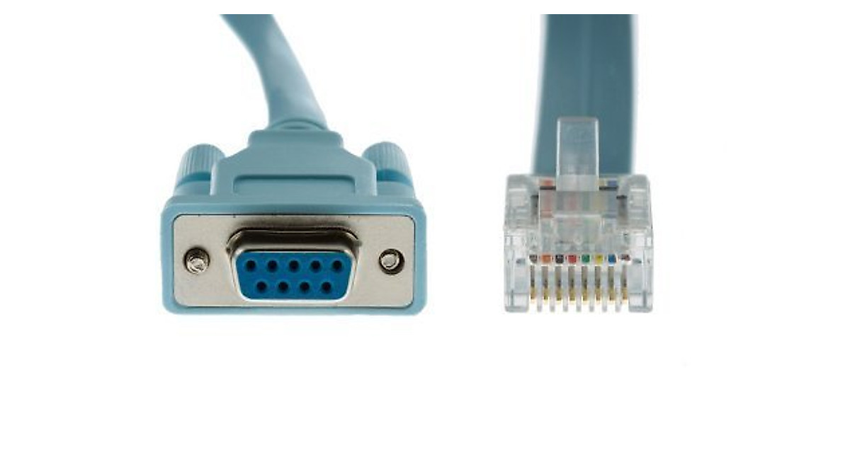 Buy RW RoutersWholesale DB9 to RJ45 Console Cable | 6 Ft for Cisco