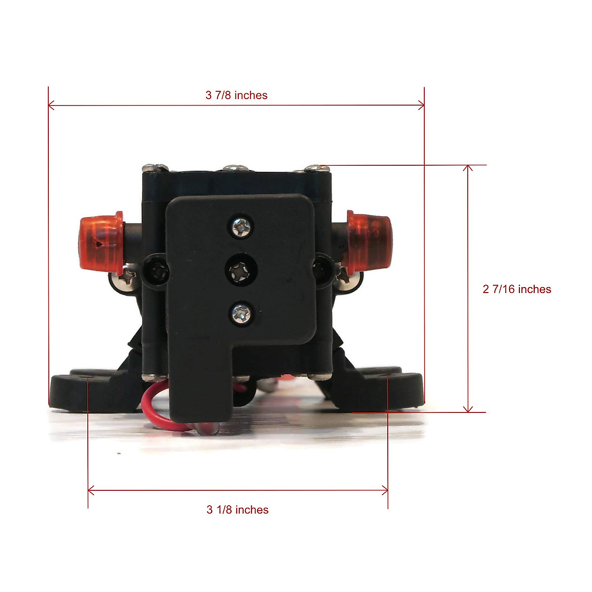 Everflo Diaphragm/Demand Water Transfer Pump 1.0 GPM, 12V Volt, 40 psi EF1000