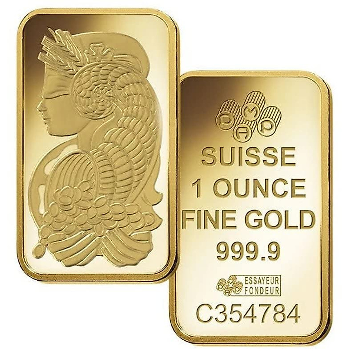 IROLD PAMP 1 Gram 24k GOLD Bar .9999 Fine in Assay from Veriscan Au (2.5 Gram)