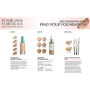 Physicians Formula Super BB All-in-1 Beauty Balm Cream Light/Medium | Dermatologist Tested, Clinicially Tested