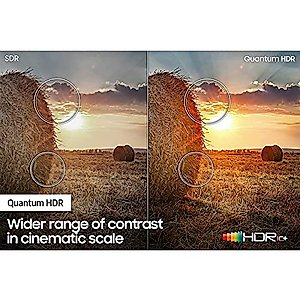 SAMSUNG QN43Q60AA 43" Class Ultra High Definition QLED 4K Smart TV with an Additional 1 Year Coverage by Epic Protect (2021)