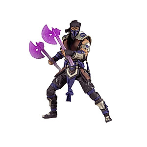 McFarlane Toys Mortal Kombat Sub Zero (Winter Purple Skin) 7" Action Figure