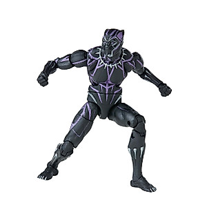 Marvel Legends Series Black Panther Legacy Collection Black Panther 6-inch Action Figure Collectible Toy, 3 Accessories