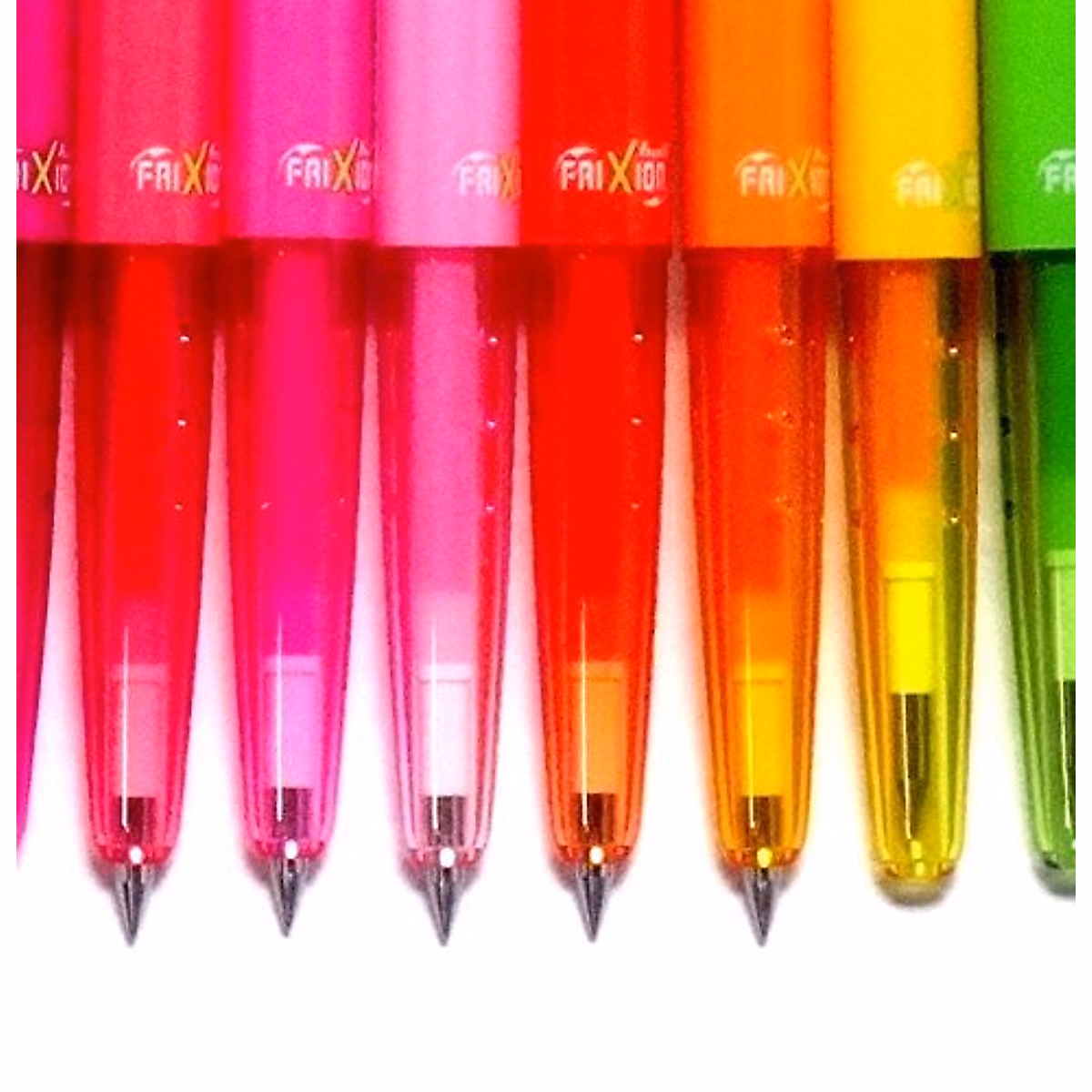 Pilot FriXion Ball Slim Retractable Erasable Gel Ink Pens, Extra Fine Point, 0.38 mm, 20 colors set