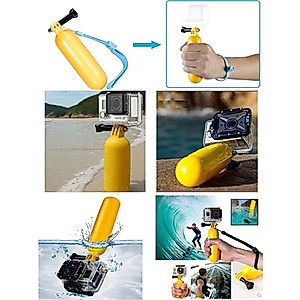 TANSUO 13-in-1 Accessories for Gopro, Action Camera Accessory Kit Compatible with GoPro Hero 11 10 9 8 Max 7 6 5 4 Black SJ4000 and Other Sports Cameras