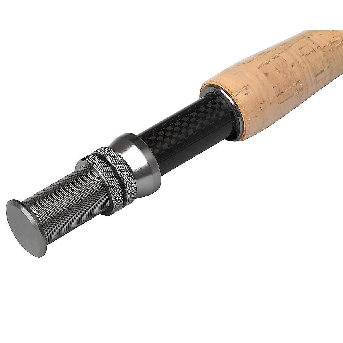 10' 4 Pieces Carbon Fly Fishing Rod Pole #3/4 3Meters Length Light Feel Medium-Fast Action