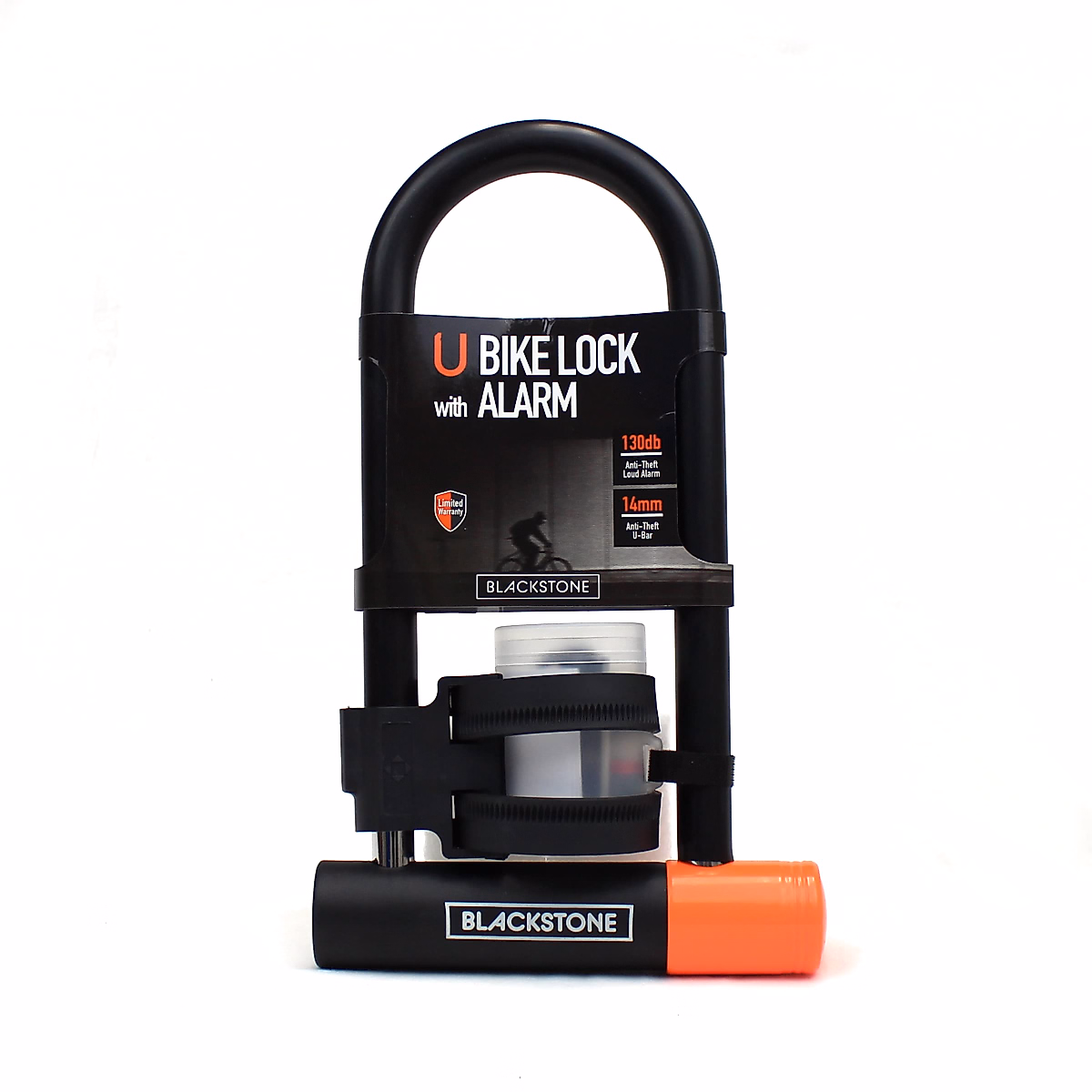 Blackstone Anti-Theft 130 dB Alarm U-Lock Heavy Duty