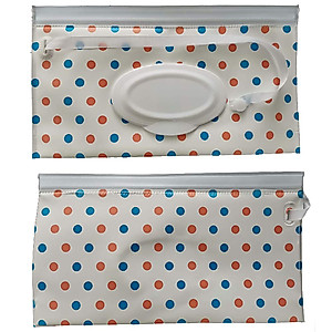 Reusable Eco Friendly Durable Portable Wet Wipe Pouch,Travel Wipes Dispenser Travel Wipes Bag Wipe Pouches Baby Wet Wipe Cases Set of 4