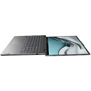 Lenovo Yoga 7i 16'' 2.5K Touchscreen 2-in-1 Laptop, 12th Intel Evo Platform 12-Core i5-1240P, 8GB LPDDR5 RAM, 512GB SSD, Iris Xe Graphics, Backlit KB, FP, Win11 H, W/ Stylus Pen Storm Grey