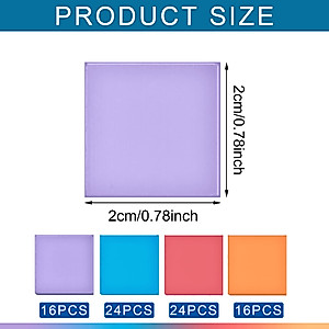 Aphrordity 80 Pcs Diamond Painting Wax with Organizer Box DIY Diamond Art Wax for Diamond Painting Glue Accessories and Tools (4 Colour Styles)