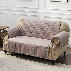 Barefoot Bungalow Gold Rush Slipcover, Loveseat, Gray