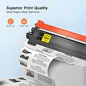 E-Z Ink (TM) Compatible Toner Cartridge Replacement for Brother TN210 TN-210 to use with HL-3040CN HL-3070CW HL-3075CW DCP-9010CN MFC-9010CN MFC-9320CW (2 Black, 1 Cyan, 1 Magenta, 1 Yellow) 5 Pack