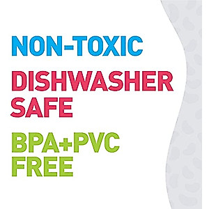 OgoBolli Rattle & Teether Toy for Babies - Tactile Sensory Ball - Stretchy, Soft Non-Toxic Silicone - Ages 6 Months and up - Purple