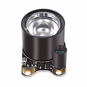 DORHEA 2 Pcs Infrared LED Light Board Module for Raspberry Pi Camera Night Vision, 3W 850 IR High Power Night Vision Infrared Illuminator with Adjustable Resistor for Raspberry Pi Camera