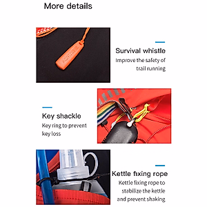 Trail Running Backpack,12L High Capacity Vest Bag,Designed for Trail Running(Blue S/M)