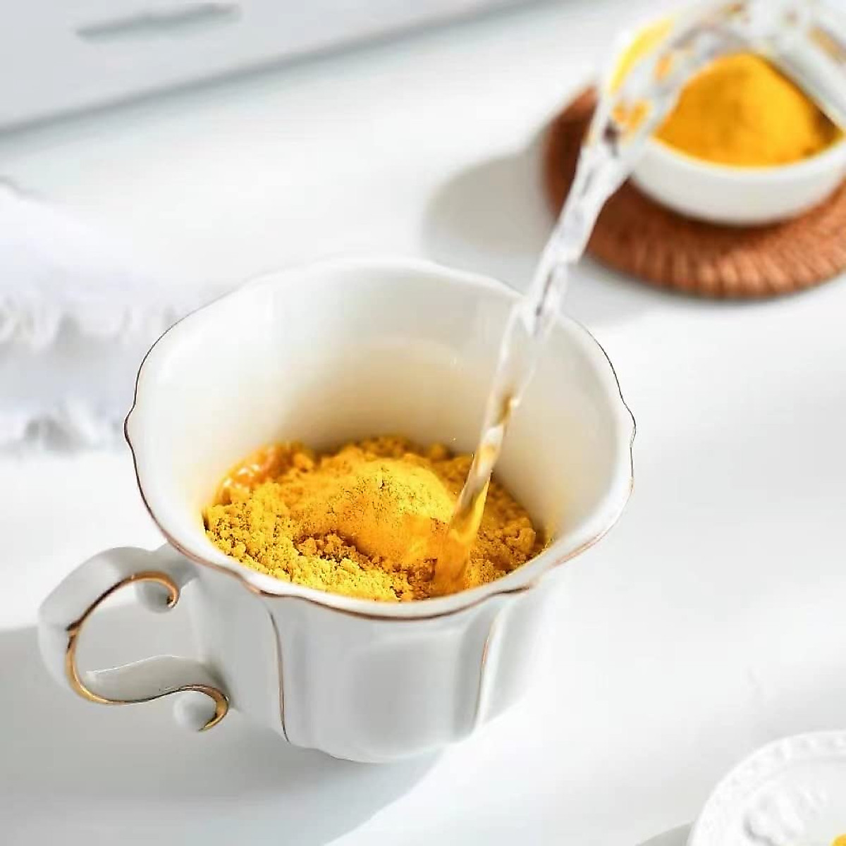 Yam Millet Pumpkin Powder Meal Replacement Powder 10.58oz (300g) Satiety Food Shake Nutrition Porridge Breakfast Foods