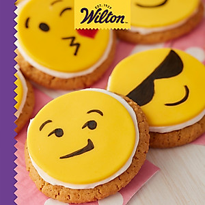 Wilton 609-1192 Black Food Writer Edible Ink Markers, 2 Count (Pack of 1)