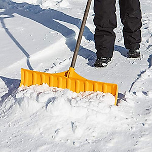 Garant GARANT-APP30KD APP30KD Alpine 30-Inch Poly Blade Snow Pusher-Yellow
