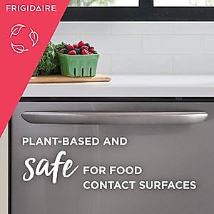 Frigidaire 10FFSSCL02 Ready Clean Stainless Steel Cleaner, 12 Ounces, 2-Pack, 2 Pack, Clear