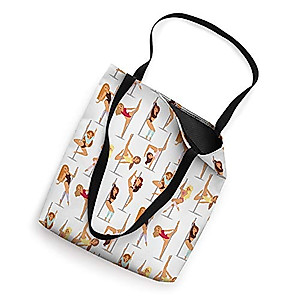 Pole Dancer Gifts Pole Dancing Fitness Sexy Workout Cardio Tote Bag