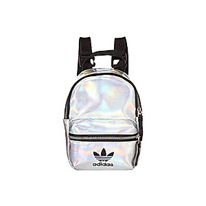 adidas Metallic Mini PU Backpack Silver Metallic/Iridescent One Size