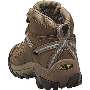 Keen Targhee II Mid for Women (Spring) 7.5 Slate Black/Flint Stone