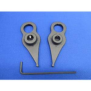 Lincoln Welder Sa 200 Oil Drop Control knobs BL FACE ONLY for .465" & .375 Shafts