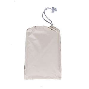 Waterproof Patio Lounge Chair Cover, Patio Chaise Lounge Cover, Heavy Duty Outdoor Lounge Chair Covers, Weatherproof Patio Furniture Coversv for Garden Reclining Chair, 81.9x29.9x16.1in(Beige)