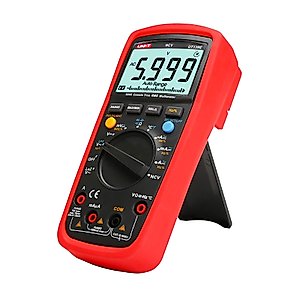 UNI-T True RMS Digital Multimeter UT139E Auto/Manual Range 6000 Counts NCV LPF/LoZ ACV Analog Bar Bandwidth Measures AC DC Voltage AC DC Current Resistance Capacitance Frequency Temperature Duty Cycle
