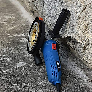 HERZO Dust Shroud for Angle Grinder 4/4.5/5 inch Universal Surface Grinding Shroud (125MM)