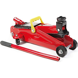 Jack Boss Hydraulic Floor Jack 1.5 Ton 3,300Lbs Car Lift Portable Trolley Jack 360 Degree for Cars Automotive Sedans