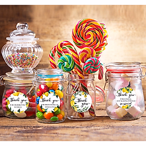 Cgvovgr 80 Pcs Lemon Love Bridal Shower Stickers - Refreshing Lemon Themed Party Favor Labels for Birthday Parties and Bridal Showers