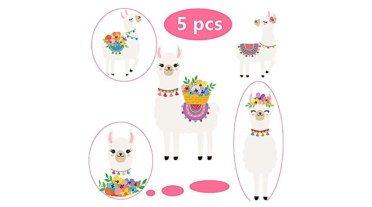 Llama Cactus Banner Garland | Fiesta, Baby Shower & Party Decorations