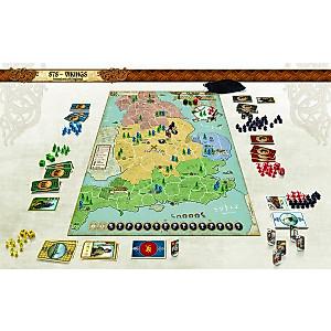 Academy Games | 878 Vikings Invasion of England 2nd Edition | Board Game | 2 to 4 Players