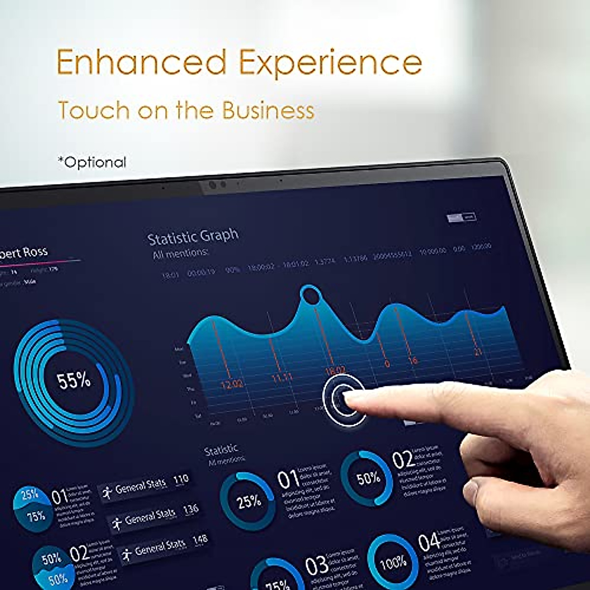 MSI Summit E15 15.6" FHD Touch Ultra Thin and Light Professional Laptop Intel Core i7-1185G7 GTX1650Ti MAX-Q 16GB DDR4 1TB NVMe SSD Win10PRO