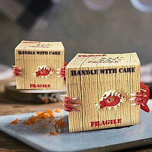 Dragon Silicone Fondant Molds, Dragon Eyes Dinosaur Claws Skin Sword Shield Chocolate Mold for Baking, Dragon Themed Cake Candy Chocolate Polymer Clay, Gummy, Crafting Projects, Cupcake Topper Decor