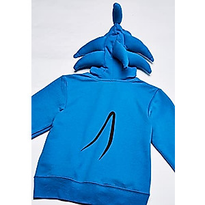 SEGA Kids' Big Sonic The Hedgehog Costume Hoodie, Royal, 8