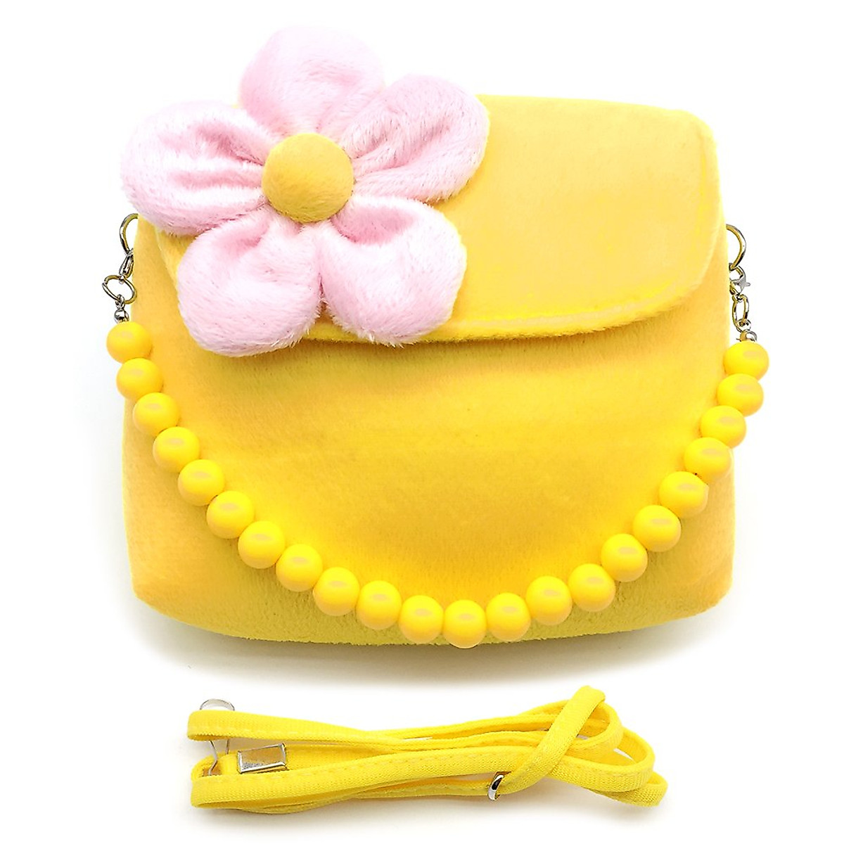 Elesa Miracle Little Girl Handbag Beauty Set Kids Plush Handbag