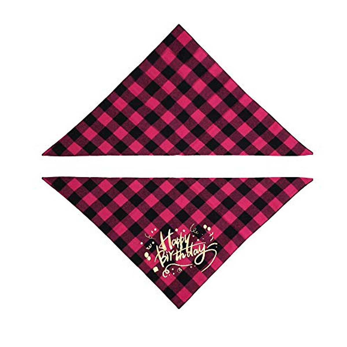 Neo LOONS Dog Birthday Bandana Set, Cute Dog Bow Tie Scarf Crown Hat Happy Birthday Banner for Dogs Birthday Party Supplies Decorations for Small Medium Pet Dog Puppy(Pink)