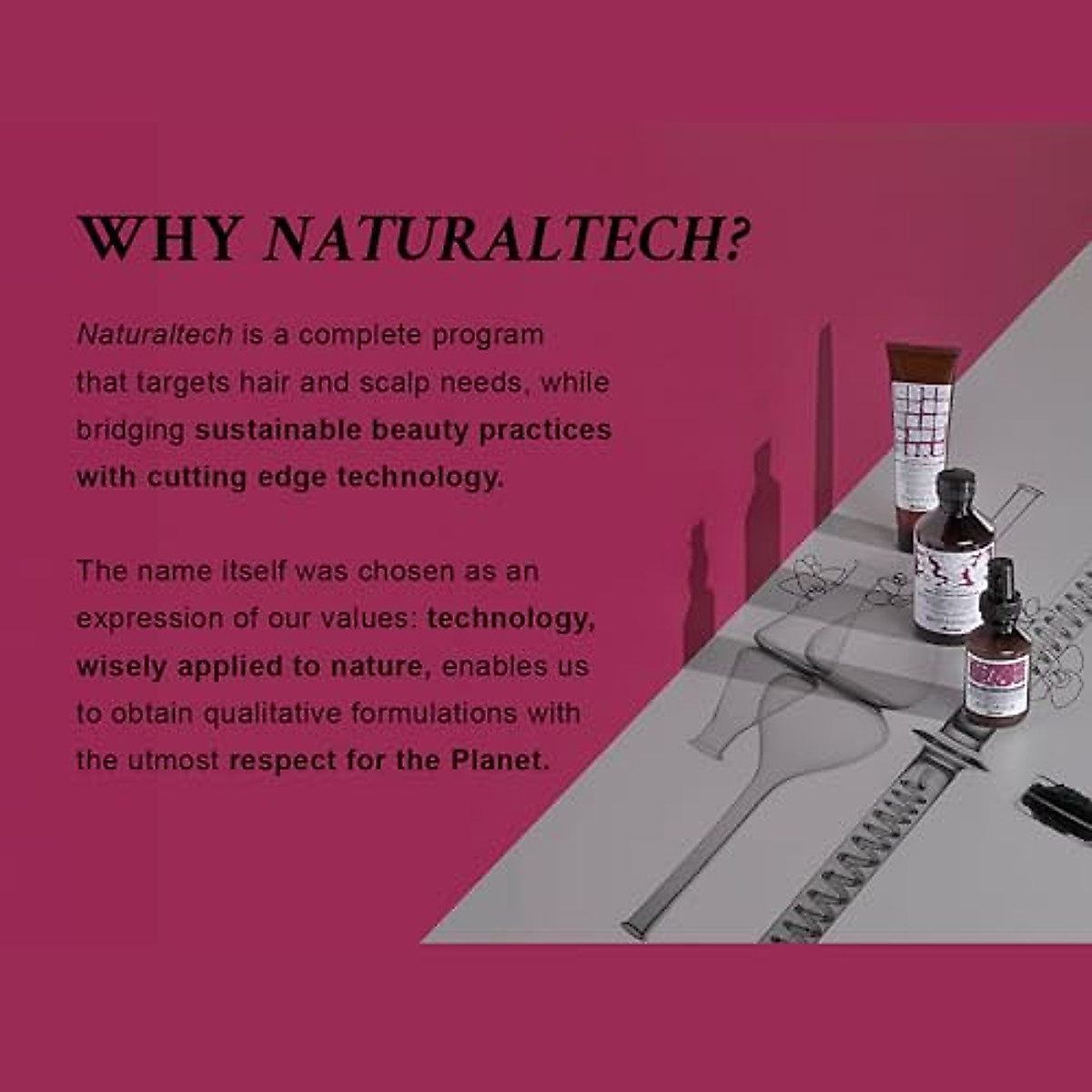 Davines Naturaltech REPLUMPING Shampoo, Gentle Cleasning To Add Hydration, Elasticity And Protection, Add Fullness, 8.45 fl. oz.