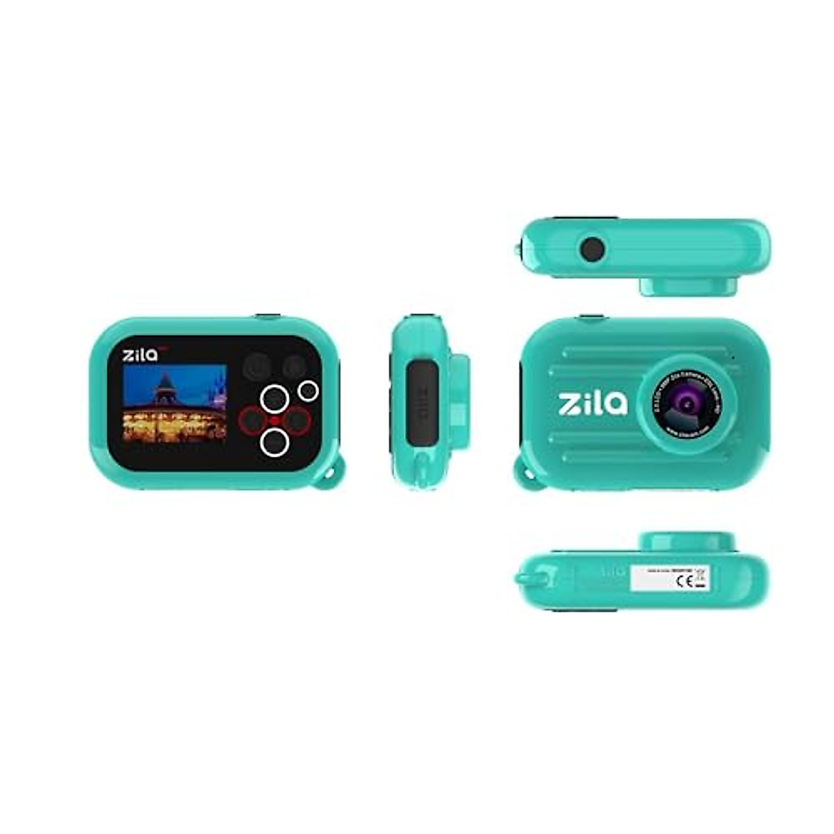 HD Kids Digital Camera,8 MP Photo and 1080P Video, 4X Zoom Waterproof and Dustproof Children's Digital Camera for Daily Use, Toys for Boys and Girls Over 3 Years Old.